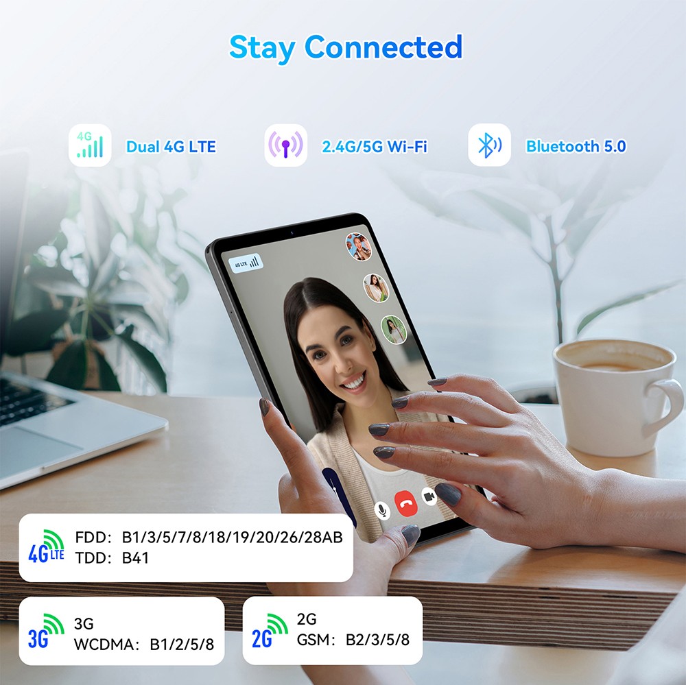 Headwolf FPad5 Android 14 Tablet 8+128GB