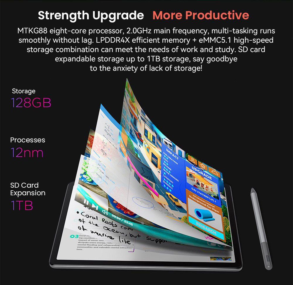 Lenovo ZhaoYang K10 Tablet 8GB+128GB