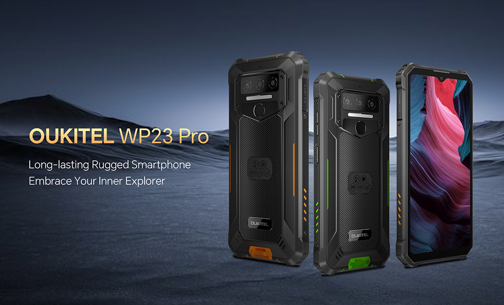 OUKITEL WP23 Pro 8GB RAM 128GB ROM Rugged Smartphone