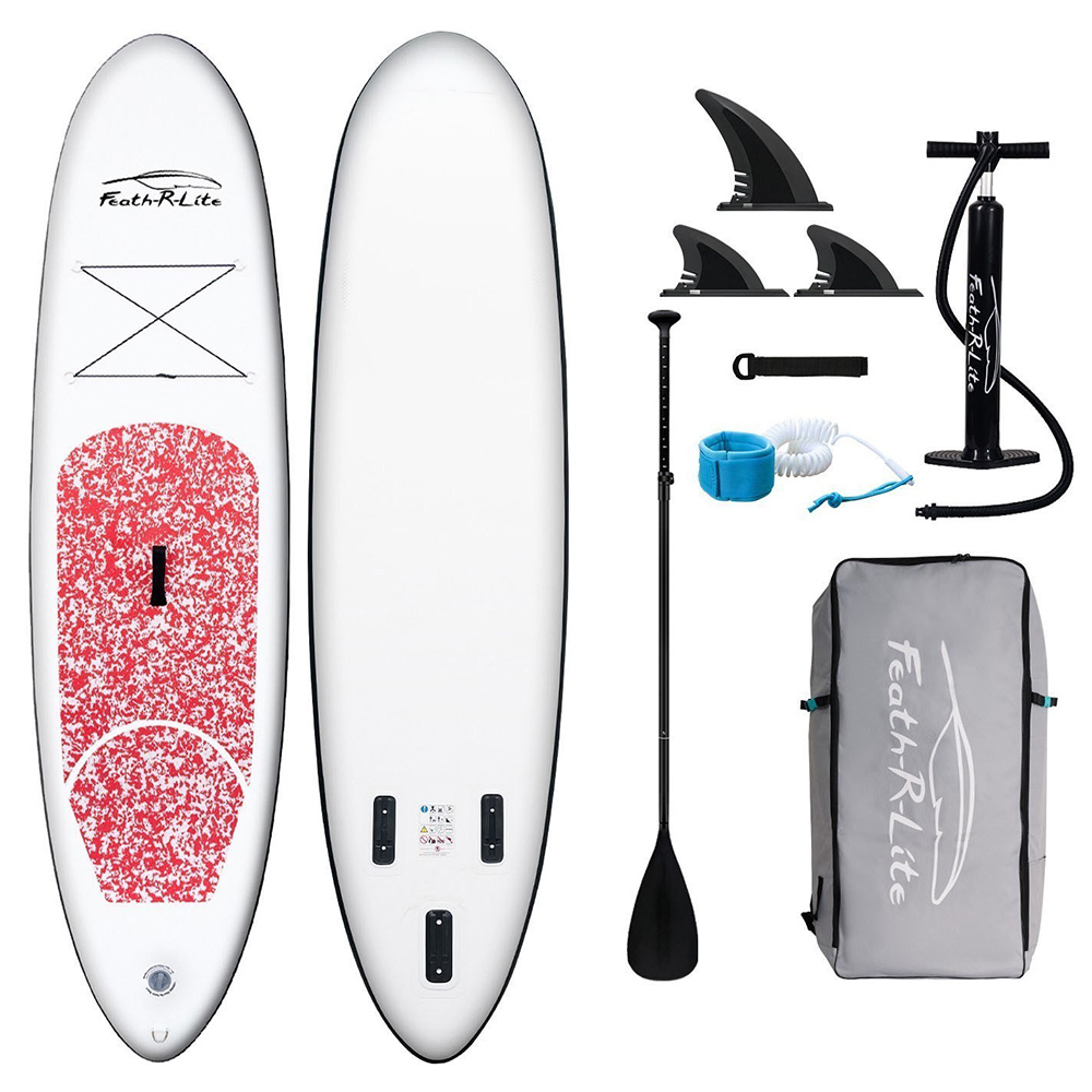 FunWater SUPFR04C Stand Up Paddle Board 305*76*15cm White Red | Europe