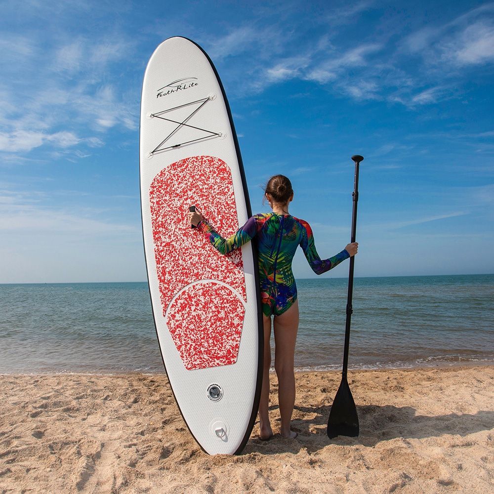 FunWater SUPFR04C Stand Up Paddle Board 305*76*15cm White Red | Europe