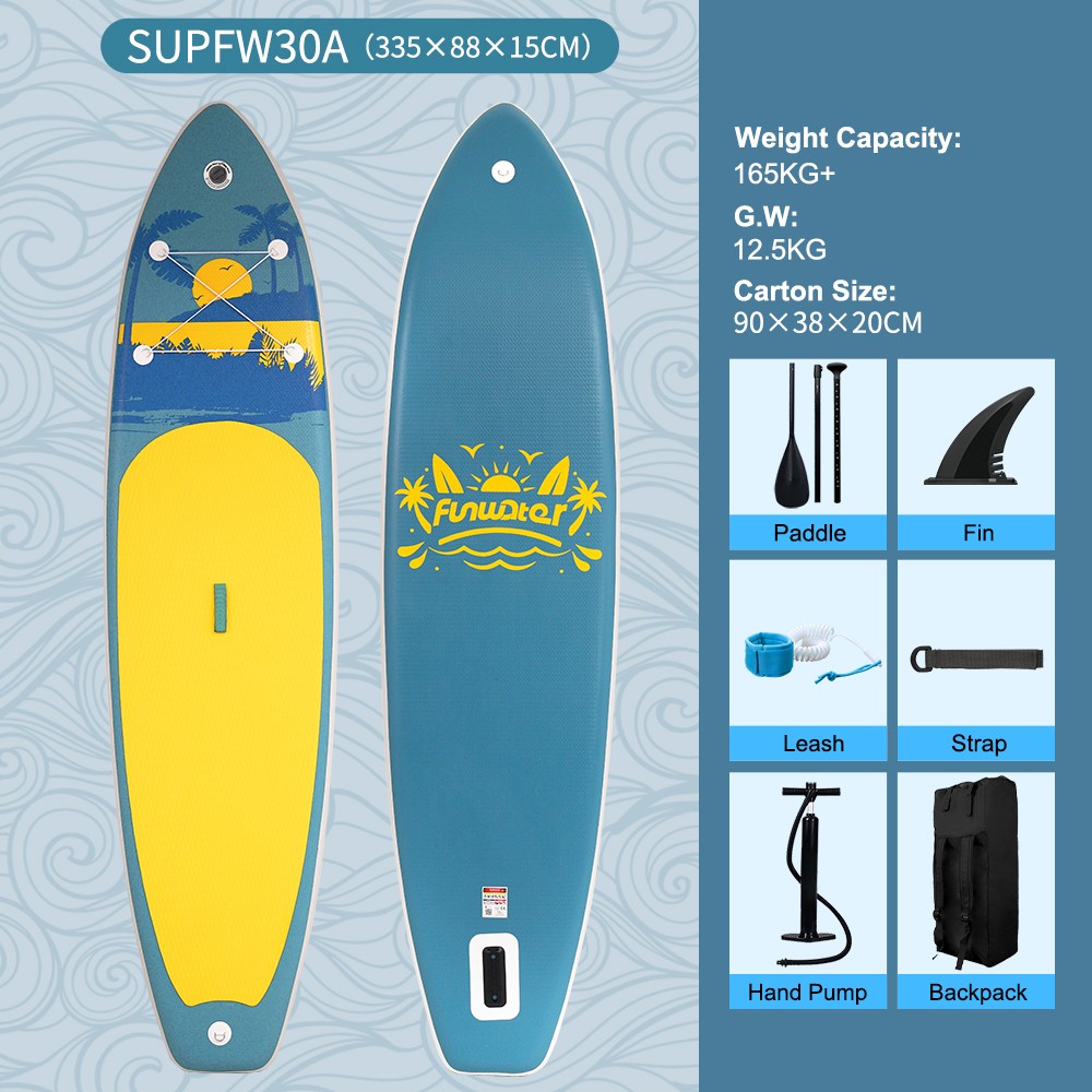 FunWater SUPFW30A Stand Up Paddle Board 335*88*15cm | Europe