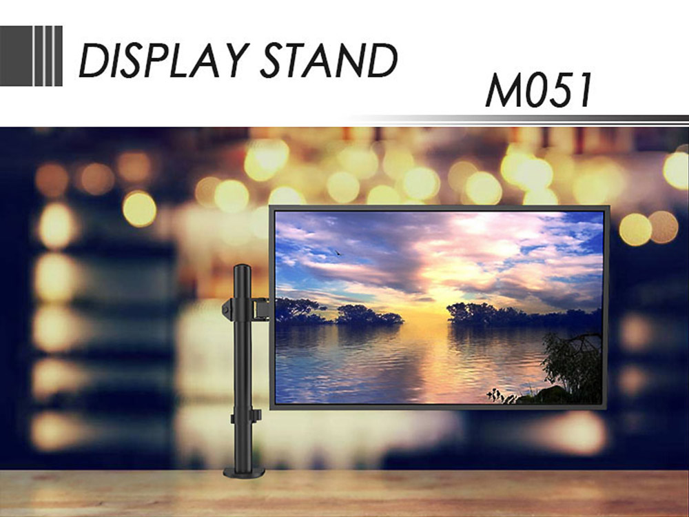 M051 Single Arm Single Monitor Stand