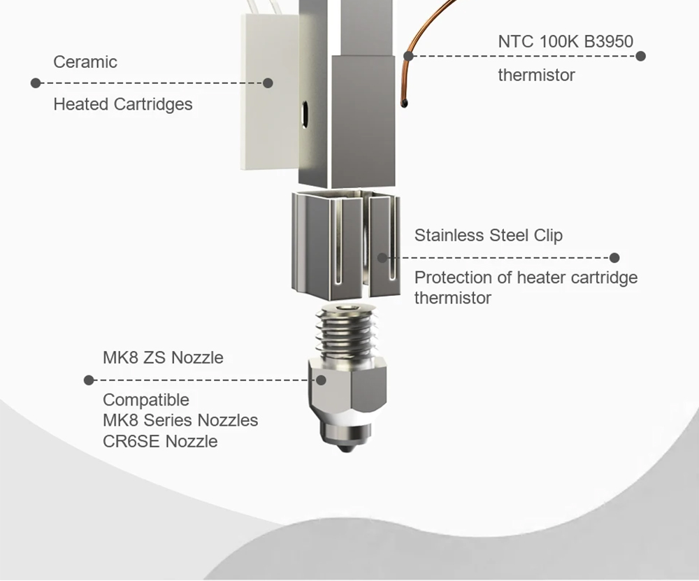 Trianglelab CHCB-OTC Updated Hotend for K1C/K1/K1 MAX