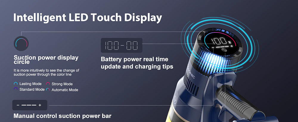 Vicsonic S7 Cordless Vacuum Cleaner