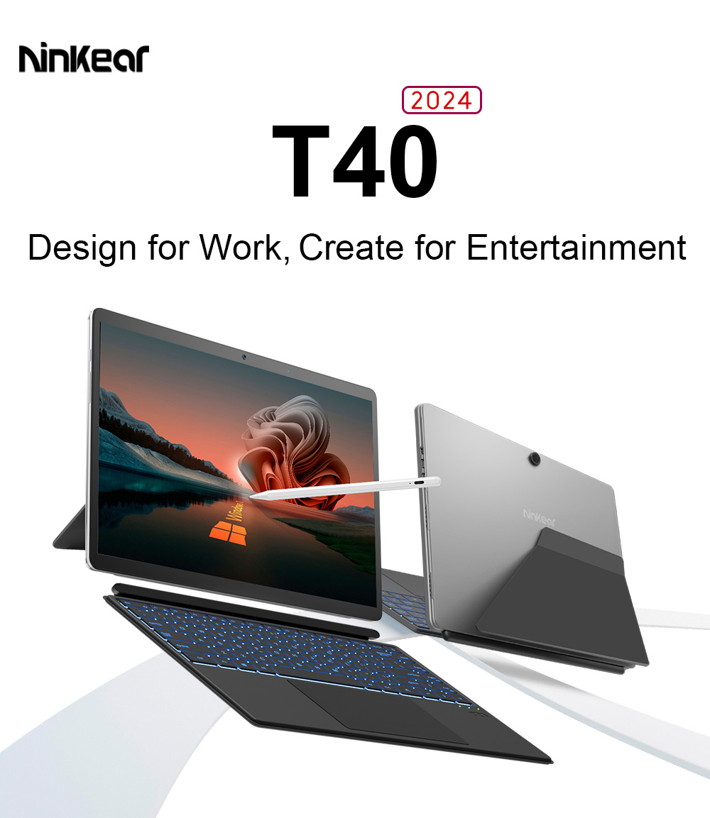 Ninkear T40 2-in-1 Tablet PC