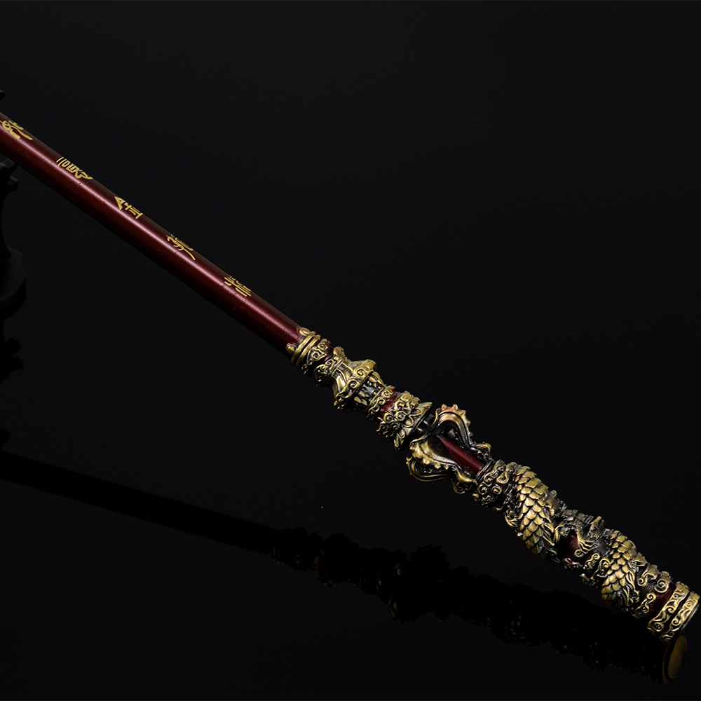 Black Myth Wukong Ruyi Golden Cudgel Model Metal Crafts Bronze