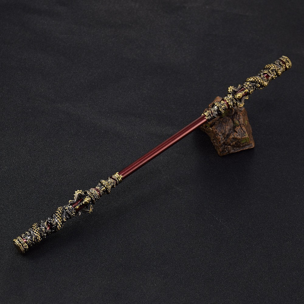 Black Myth Wukong Ruyi Golden Cudgel Model Metal Crafts Golden