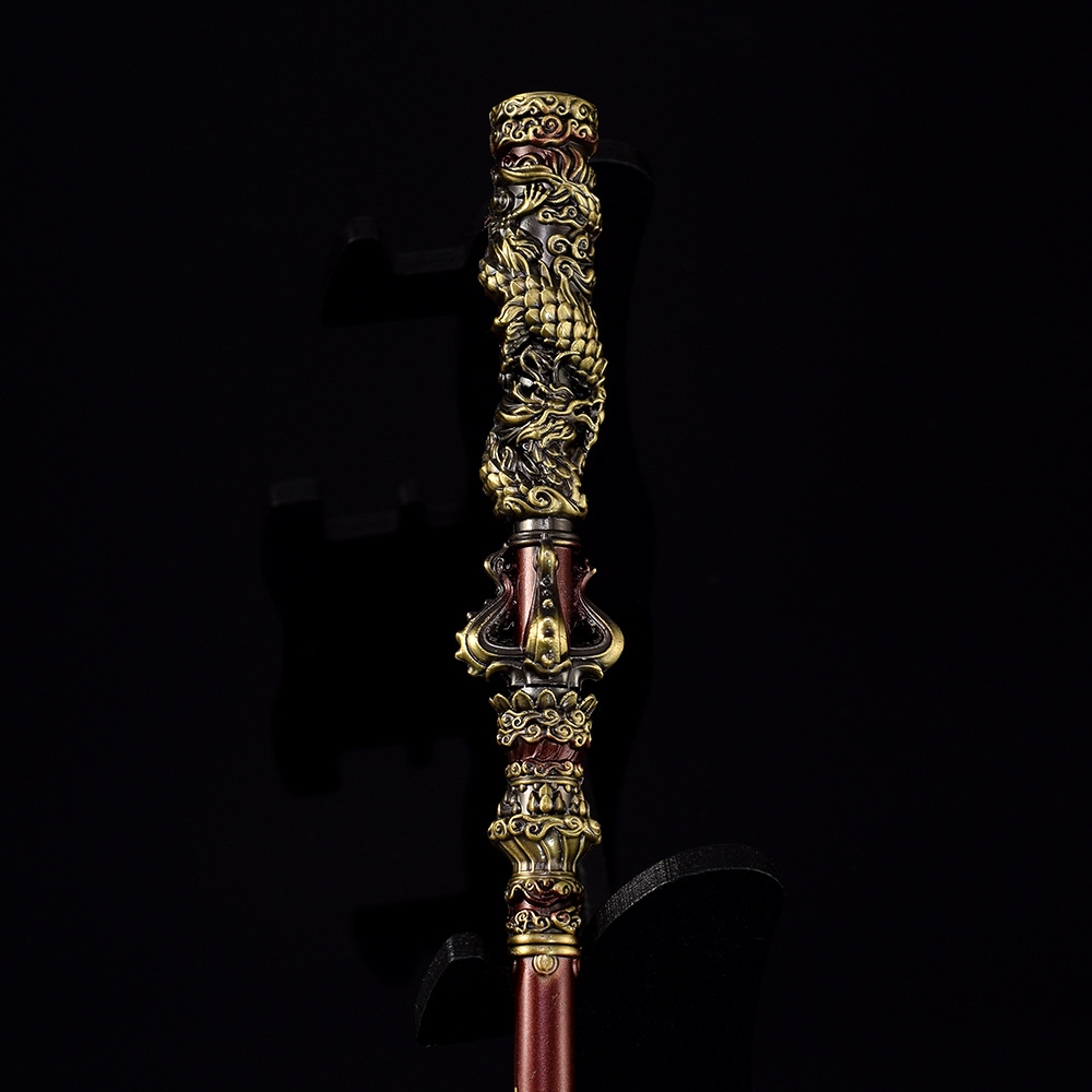 Black Myth Wukong Ruyi Golden Cudgel Model Metal Crafts Golden