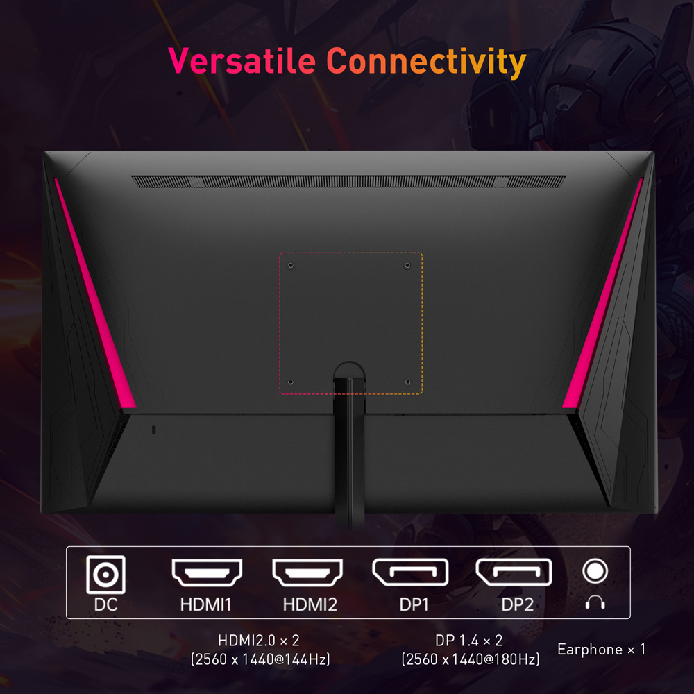 KTC Q24T09 QHD 2560x1440 180Hz Gaming-Monitor