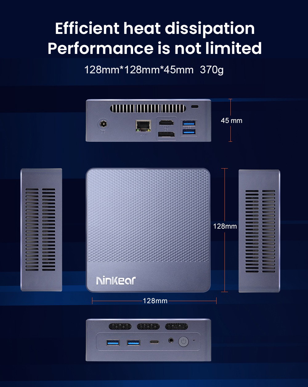 Ninkear N9 Mini-PC Intel N95 16+512GB