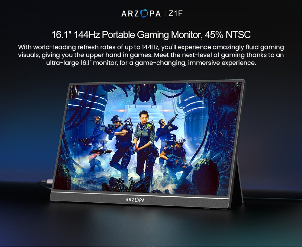 ARZOPA Z1FC 16.1-inch Portable Gaming Monitor