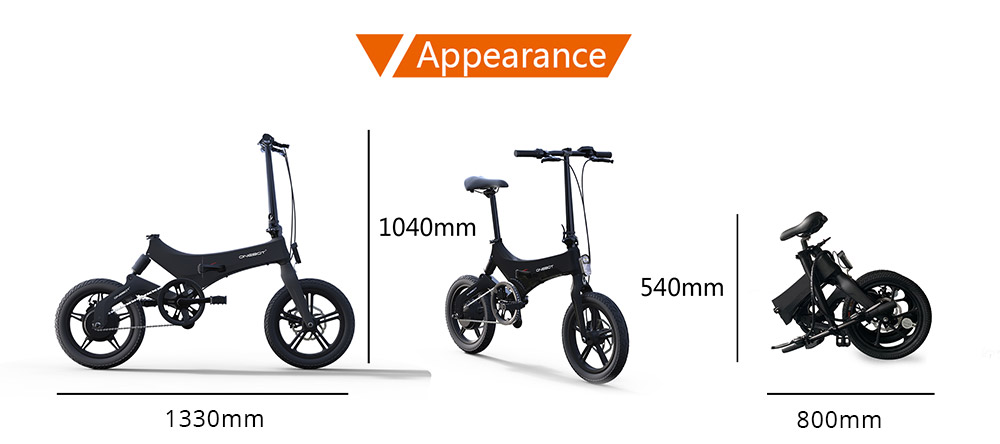 Refurbished ONEBOT S6 Electric Bike