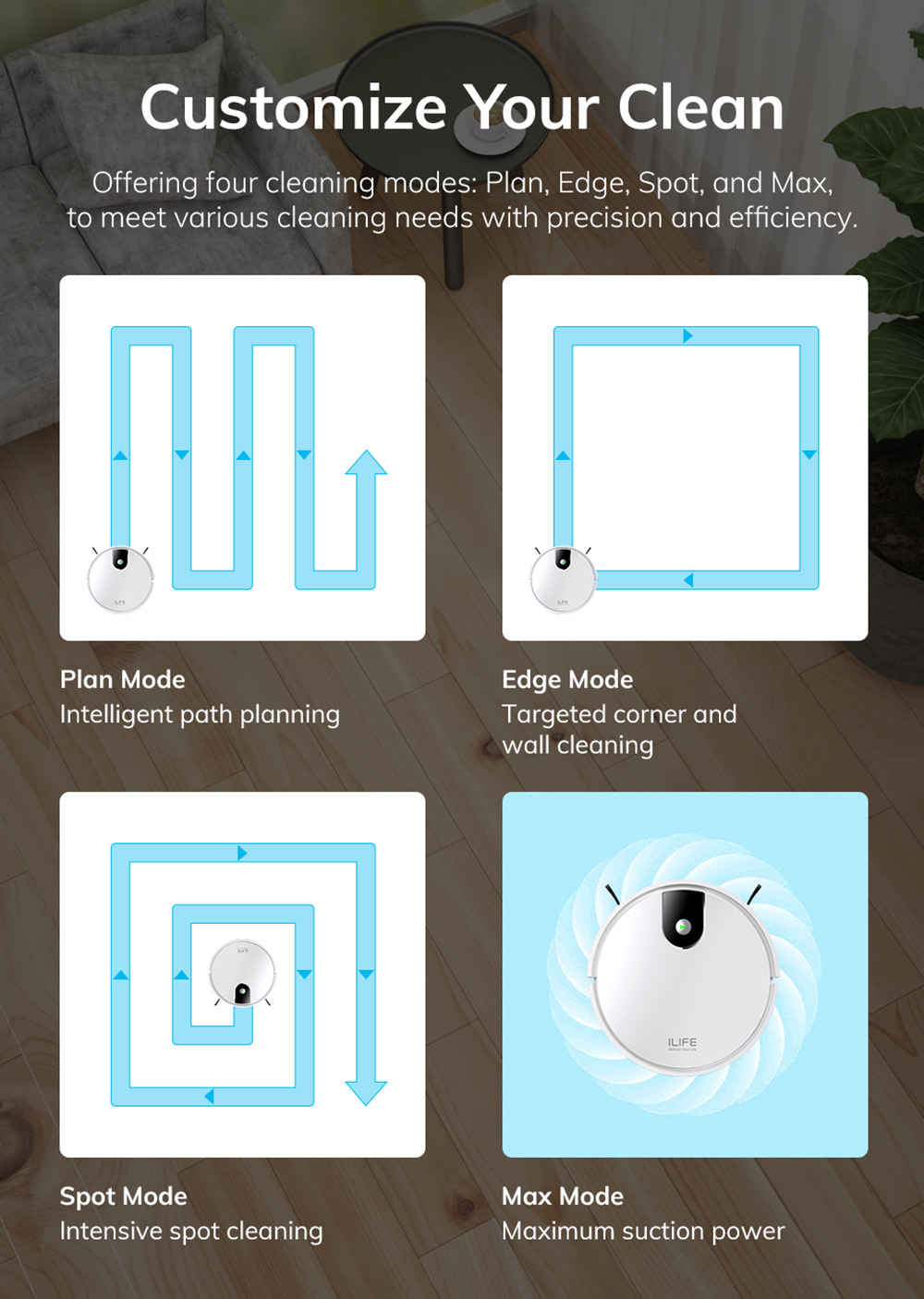 Ilife Accessories Replacement Parts For Dreame L10 Prime / L10s Ultra ...