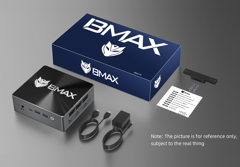BMAX B8 Pro Mini-PC 24 GB + 1 T - EU-Stecker
