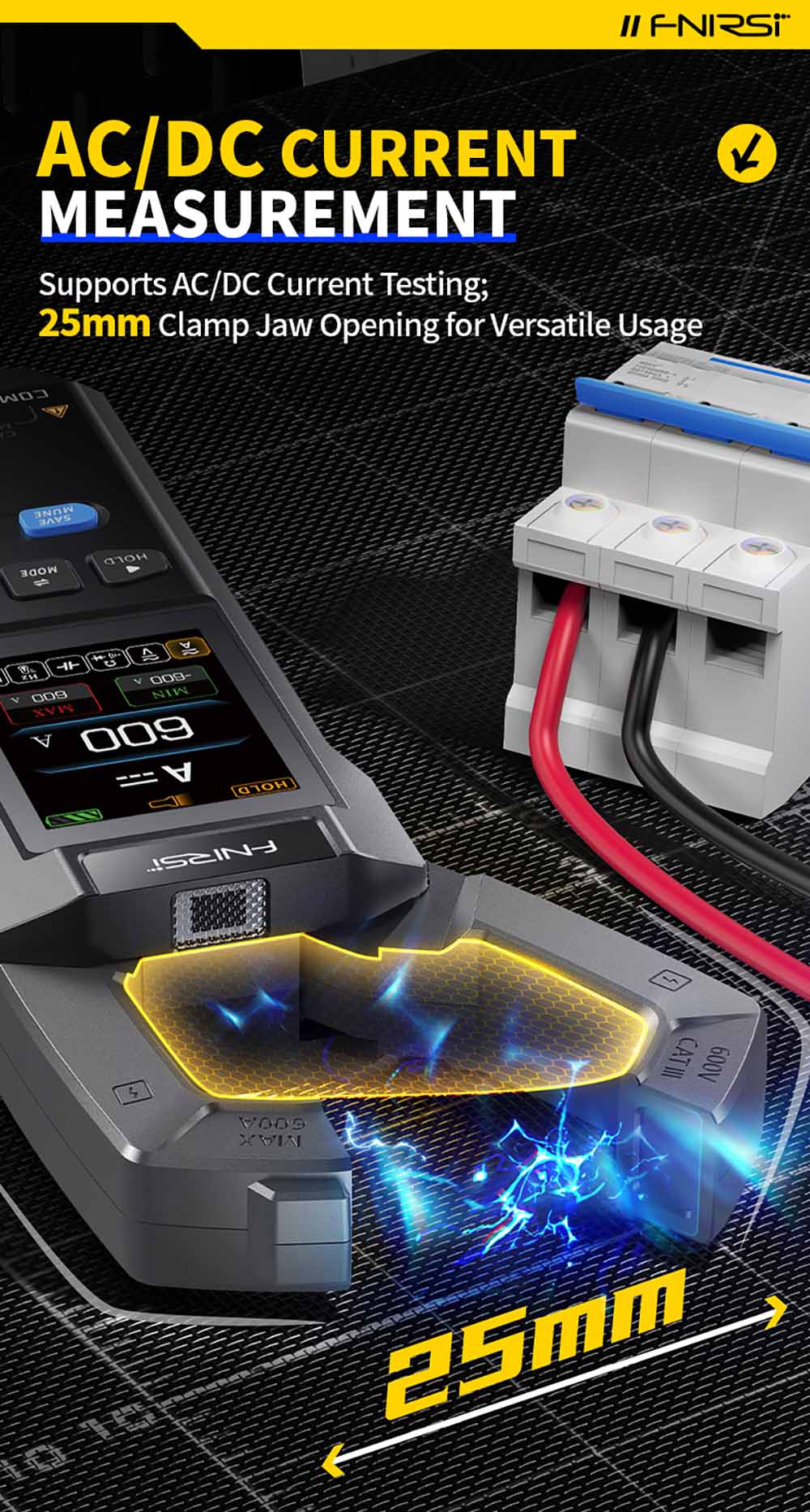 FNIRSI DMC-100 Digital Clamp Multimeter