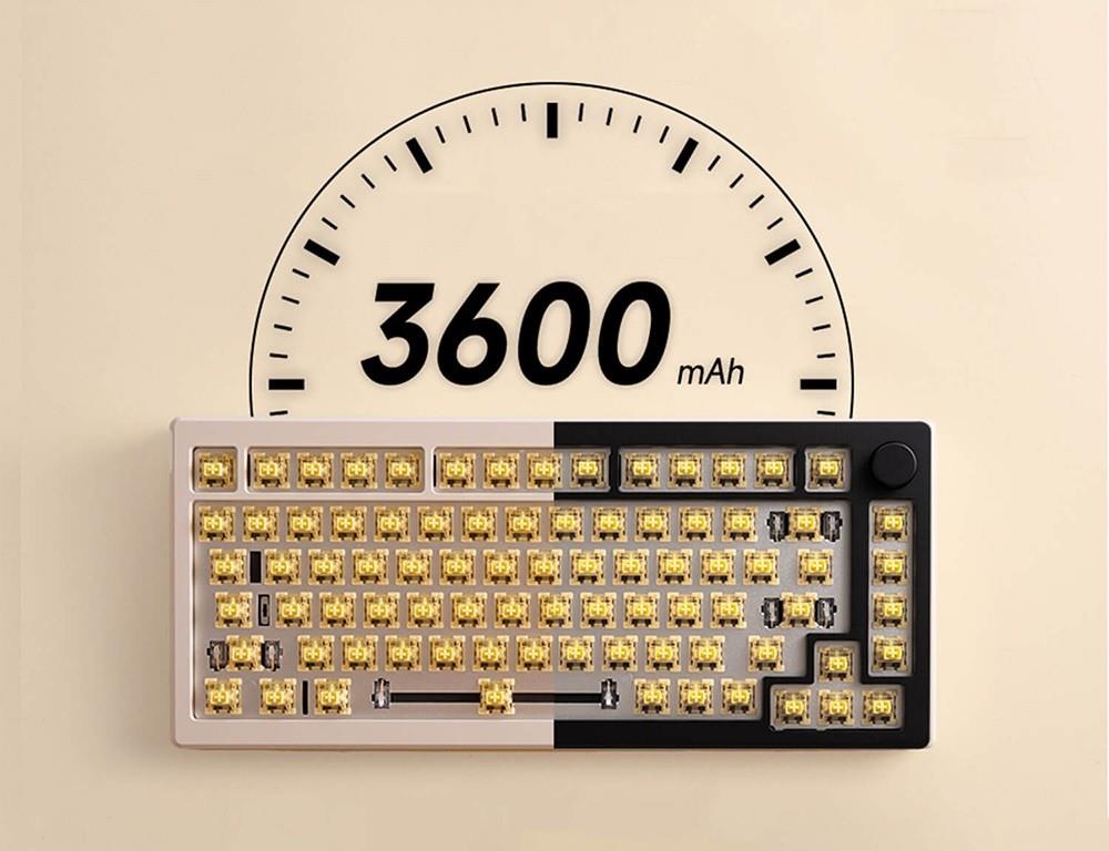 Akko MOD007B-HE Cream Yellow Magnetic Switch Mechanical Keyboard