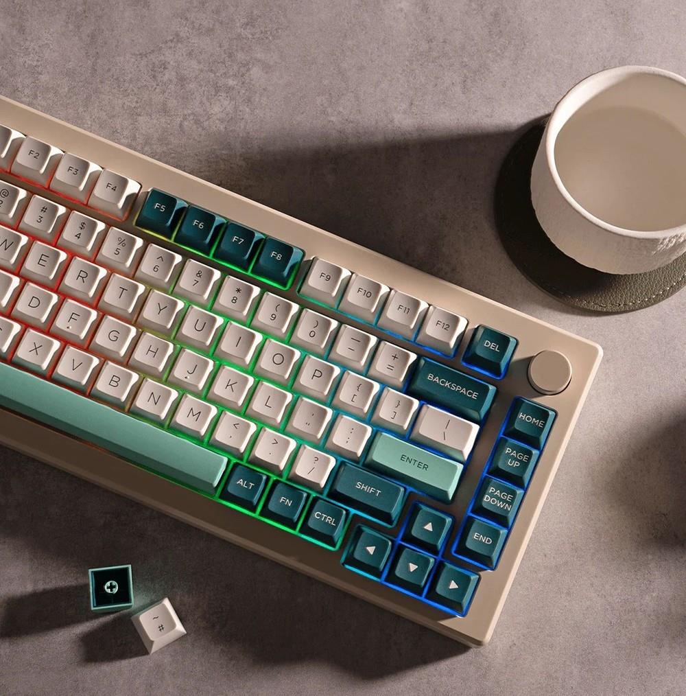 Akko MOD007B-HE Cream Yellow Magnetic Switch Mechanical Keyboard