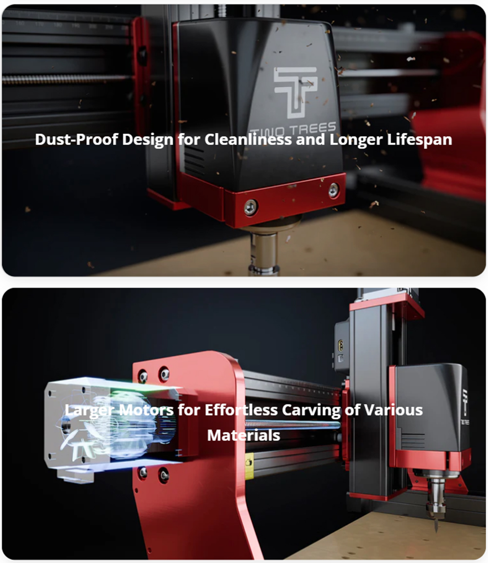 TWO TREES TTC450 Pro CNC Router Machine | Europe