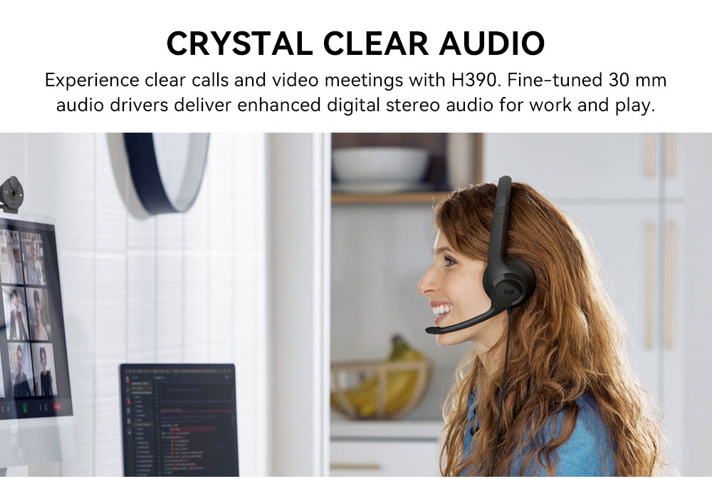 Logitech H390 Wired Headset