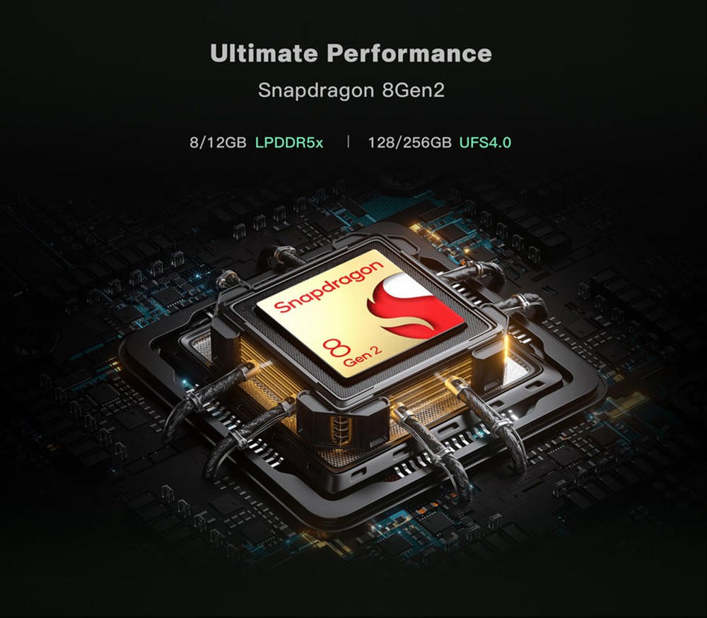 Odin2 Mini Handheld Game Console Black 12GB+256GB