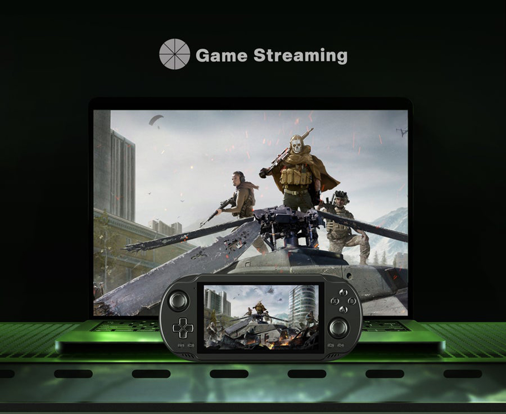 Odin2 Mini Handheld Game Console Black 8GB+128GB