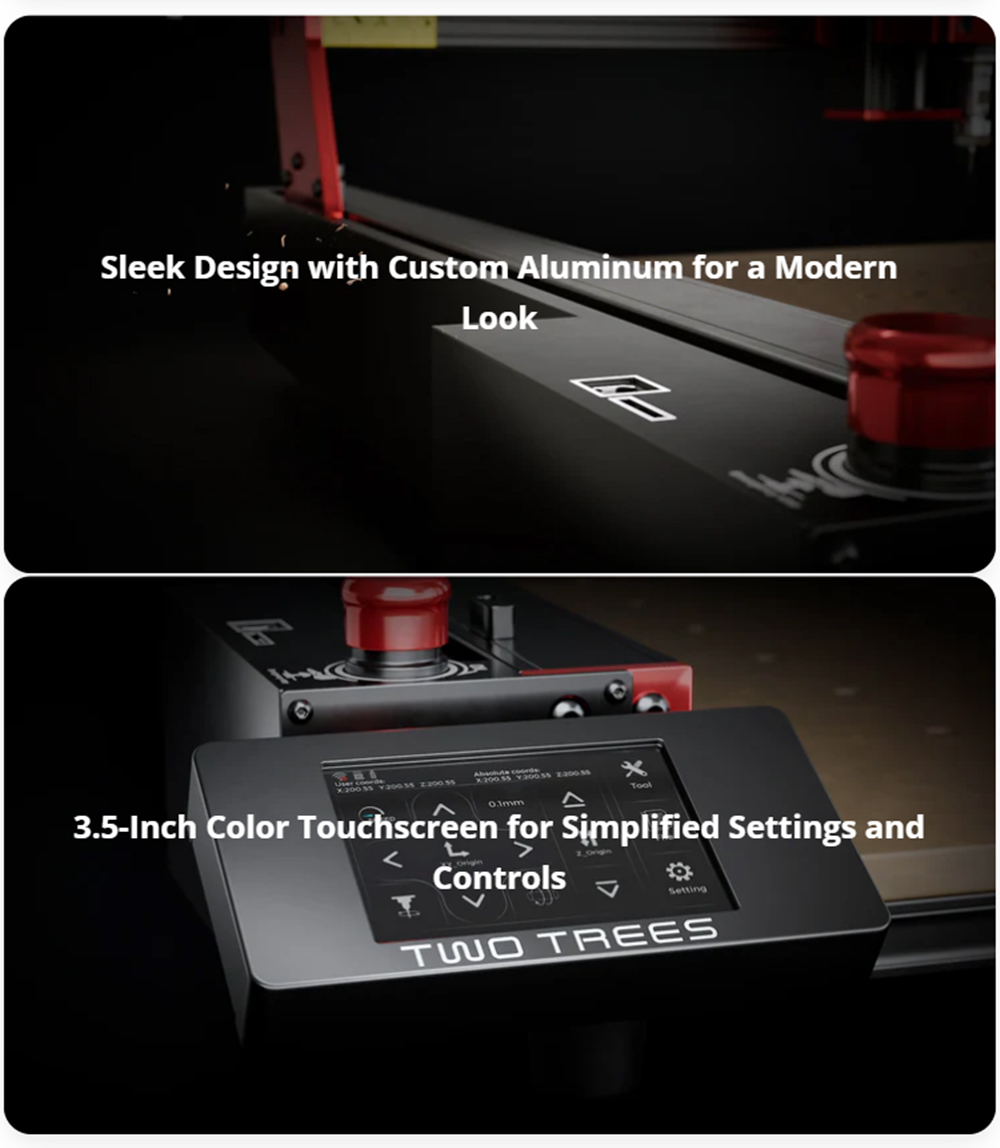 TWO TREES TTC450 Pro CNC Router Machine | Europe