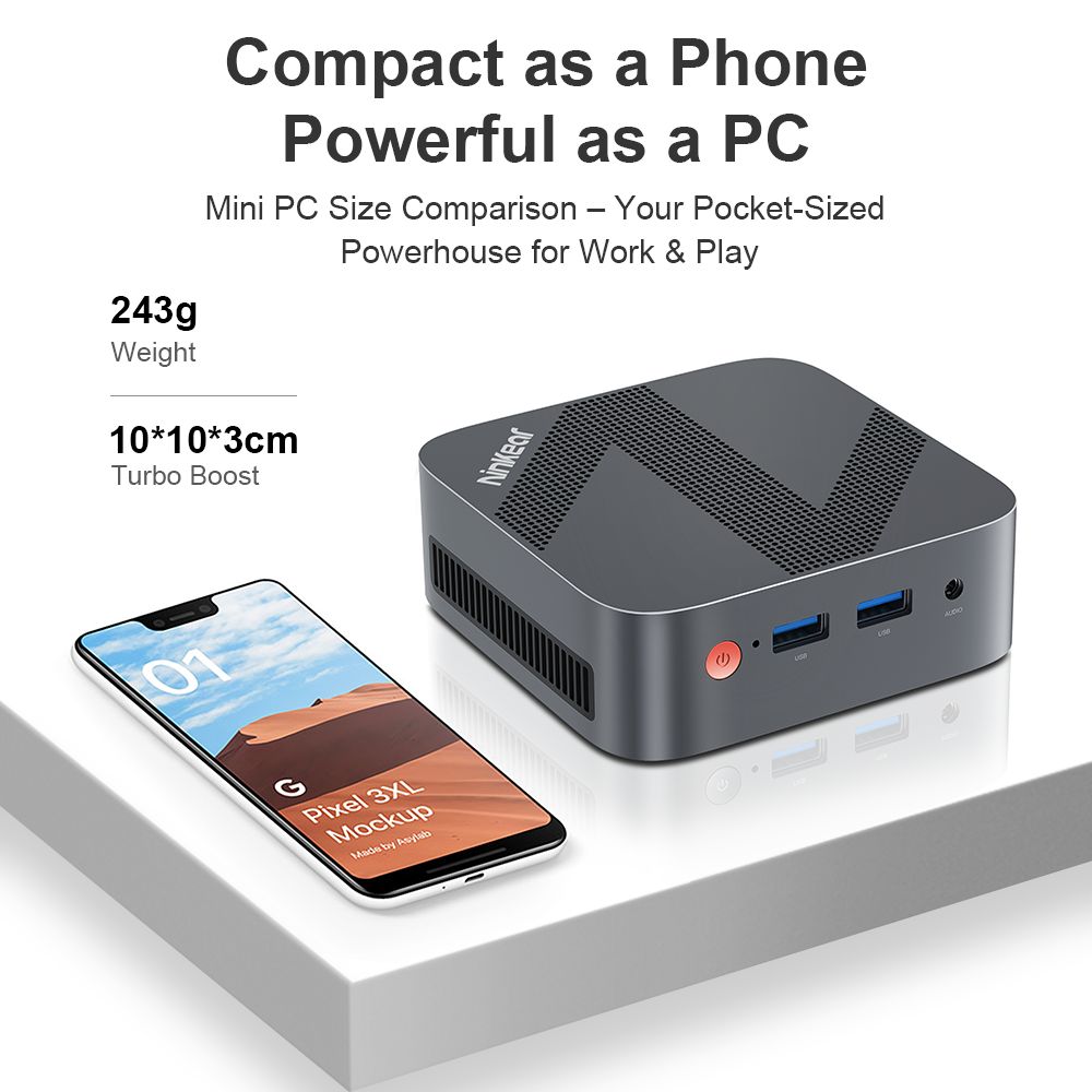 Ninkear MBOX 11 Mini PC 16GB+512GB