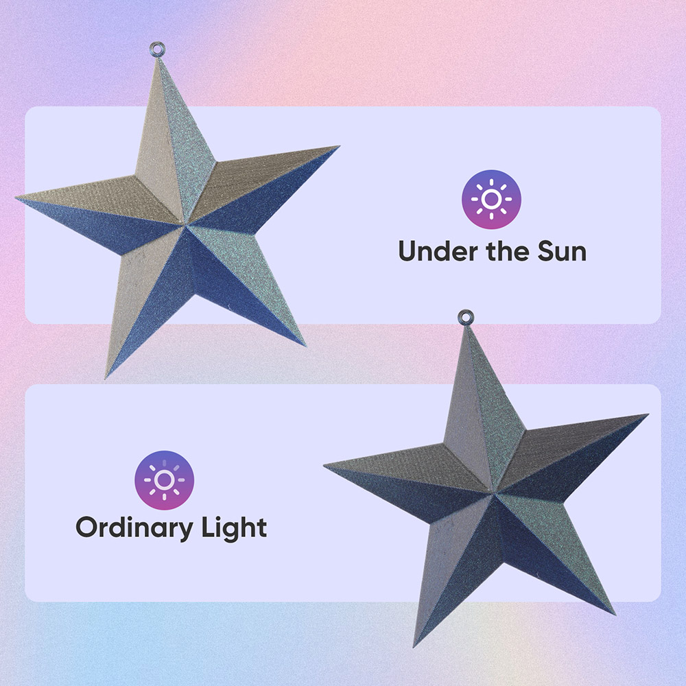 ERYONE Burnt Titanium Tri Color PLA 1kg Blue & Golden & Green | United ...