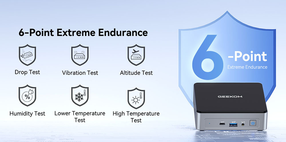 GEEKOM Air 12 Mini PC 16GB RAM 512GB SSD
