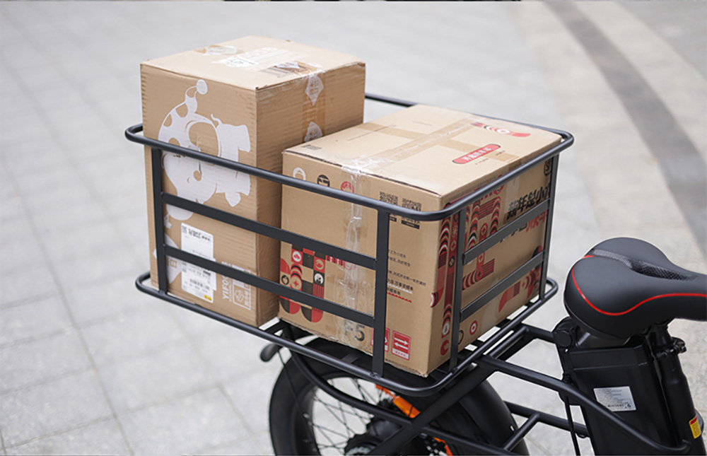 GOGOBEST GF200 Cargo E-Bike with 500W Motor & Rack