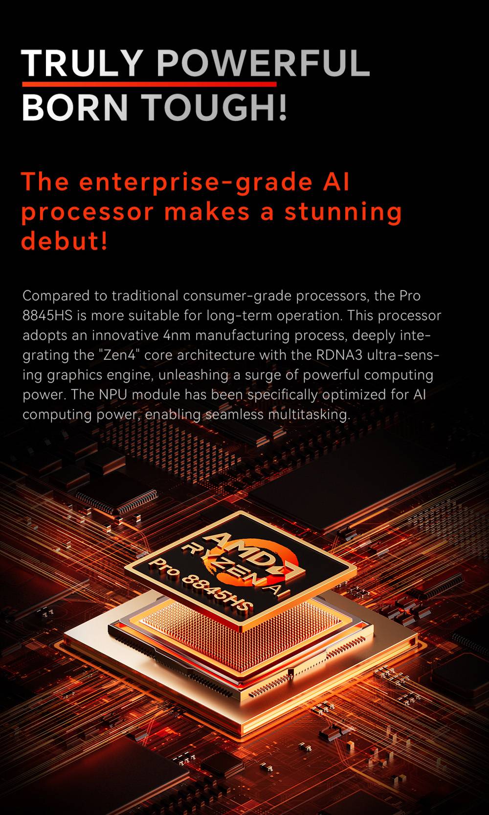 AOOSTAR WTR MAX 11 Bays NAS Mini PC 8845HS 64GB 2TB EU Plug