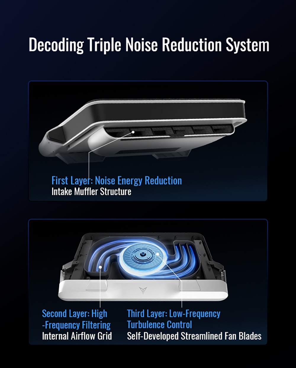 Flydigi BS2 Pro Laptop Cooling Pad for Laptops 15.6 inches and Above