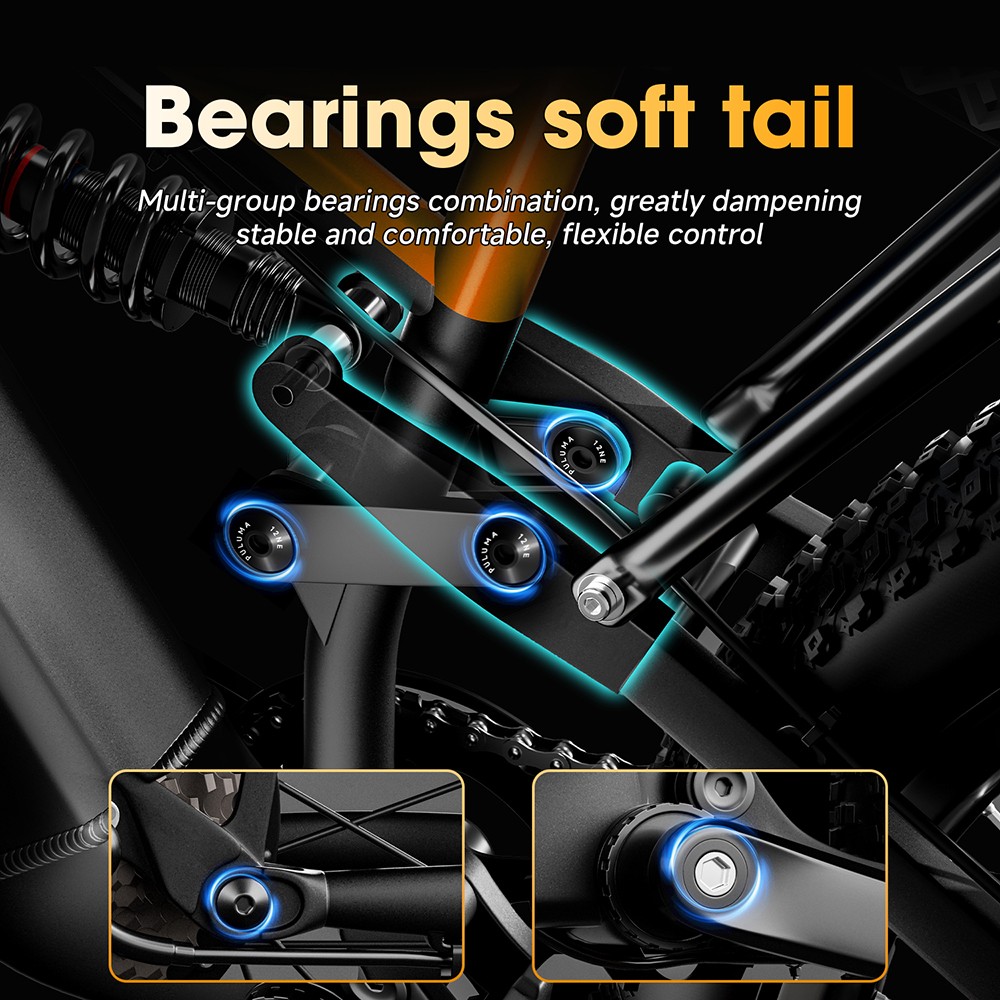 PULUMA PE86 Pro Electric Bike 500W*2 48V 20Ah