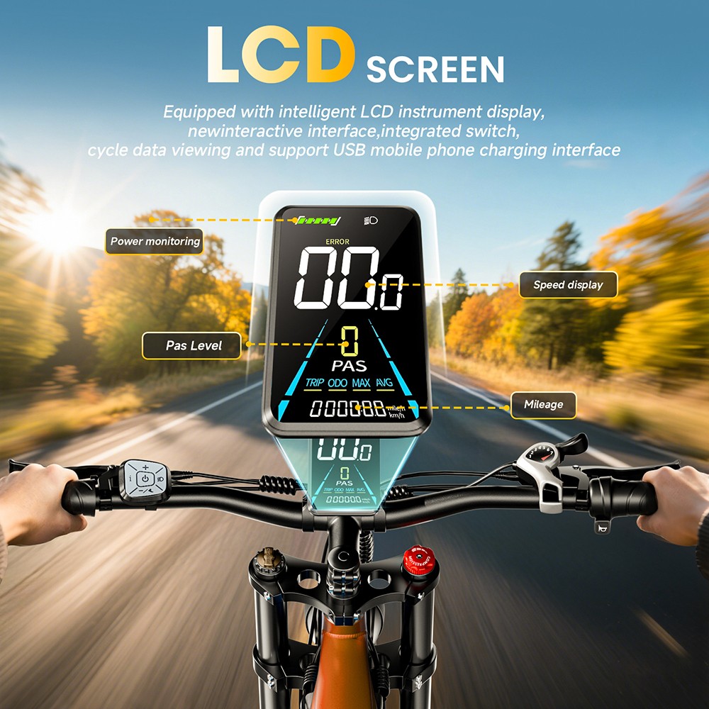 PULUMA PE86 Pro Electric Bike 500W*2 48V 20Ah