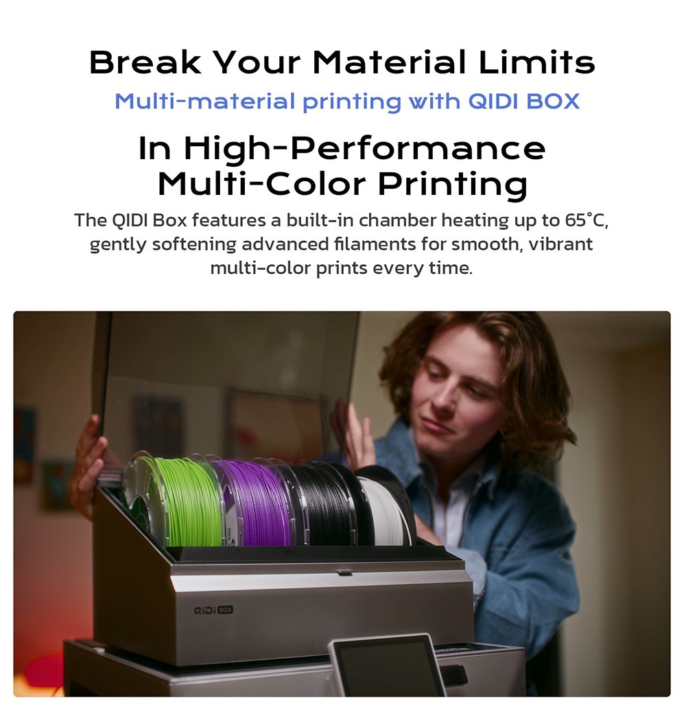 QIDI TECH Q2 3D Printer | High Precision, Large Build, Dual Extruder ...