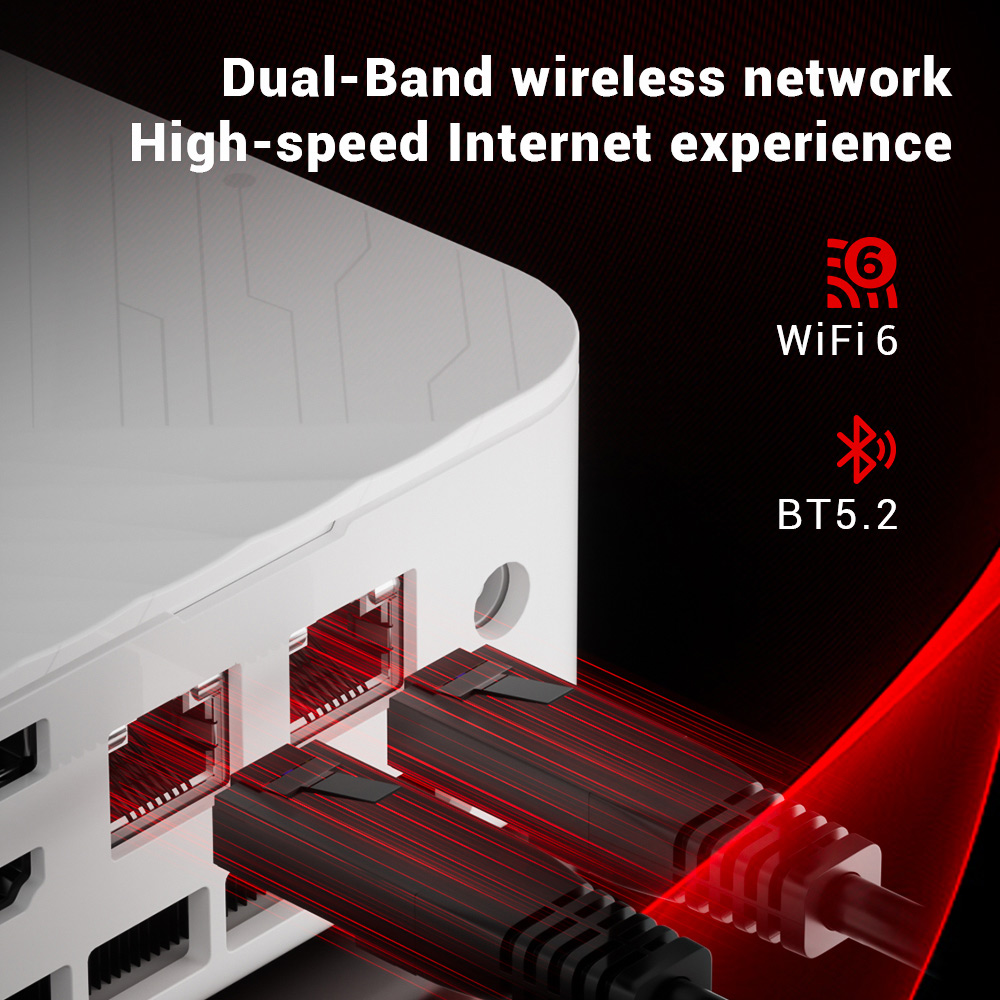 FIREBAT AM02 mini PC AMD Ryzen 5 7430U 16GB 512GB