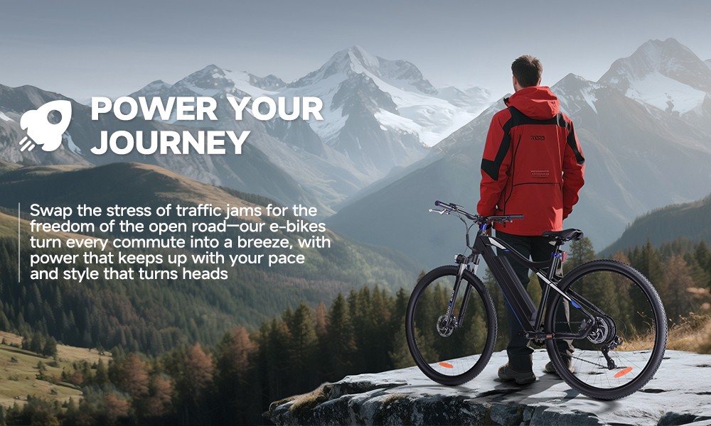 M920 Electric Bike 250W 36V 13Ah 25km/h Red | Europe