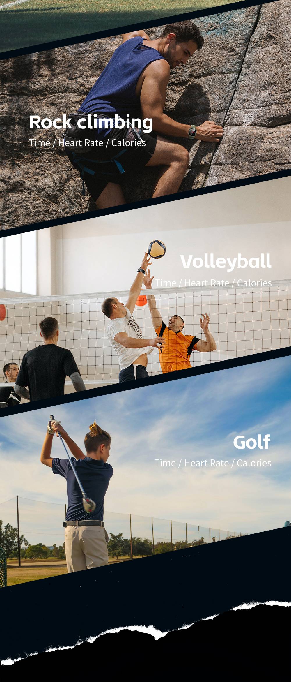 LOKMAT OCEAN PRO Smartwatch 1.85 inch Full Touch Screen Black