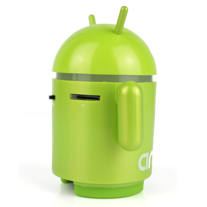 Google Android Robot Portable Mini Speaker with TF Card Slot