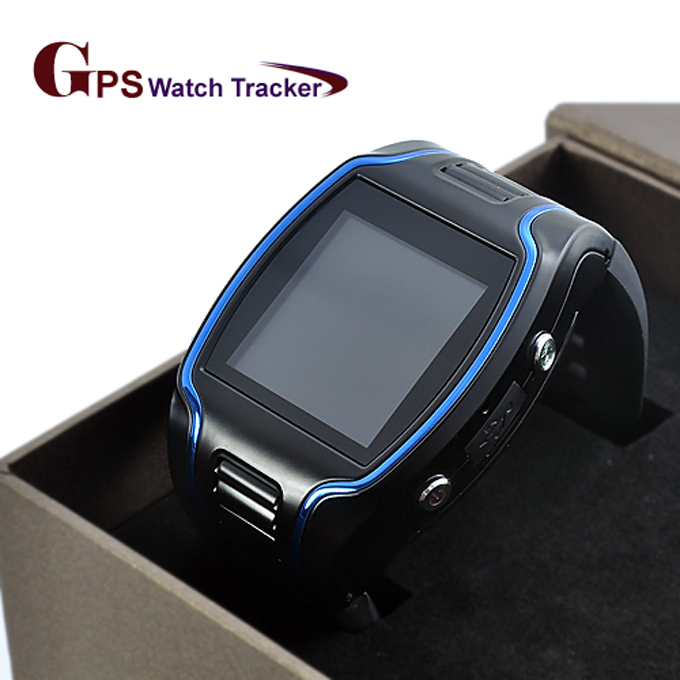 1.5 Inch LCD Screen Quadband Wrist Watch Cell Phone with SOS Button and ...