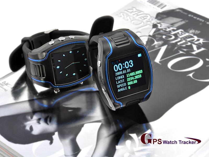 1.5 Inch LCD Screen Quadband Wrist Watch Cell Phone with SOS Button and ...