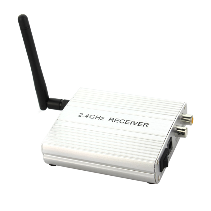 2.4GHZ Four Channel Wireless Receiver with 4x Wireless Camera