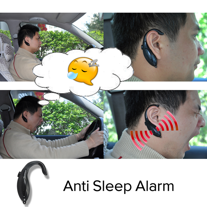 Black Dolphin Shaped Nap Zapper Anti Sleep Sleeping Nap Alert