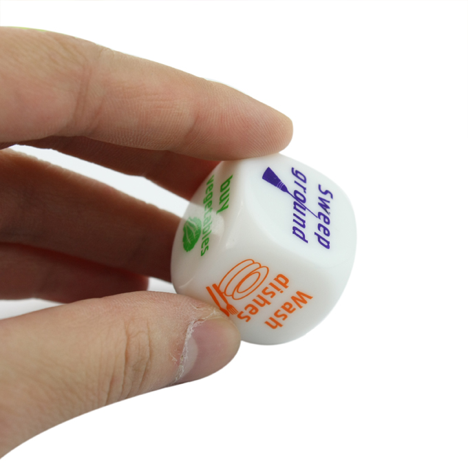 Couples/Families Housework Distribution Dice