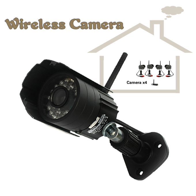 HiFast 4CH Digital Wireless Complete CCTV Security Camera DVR ...