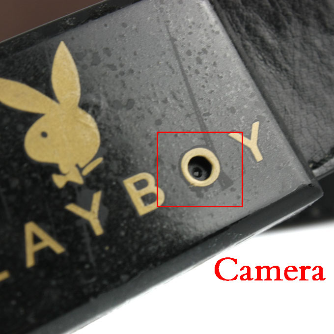 Leather Belt Strap Hidden Spy Camera DVR Camcorder with USB Cable
