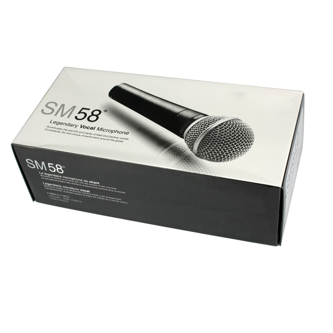 SM58LC Shure SM58 Cardioid Pattern Dynamic Microphone With Clip for ...