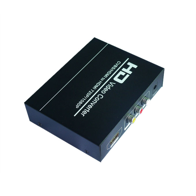 HDCP Decoding 720/1080P CVBS AV+HDMI TO HDMI Converter