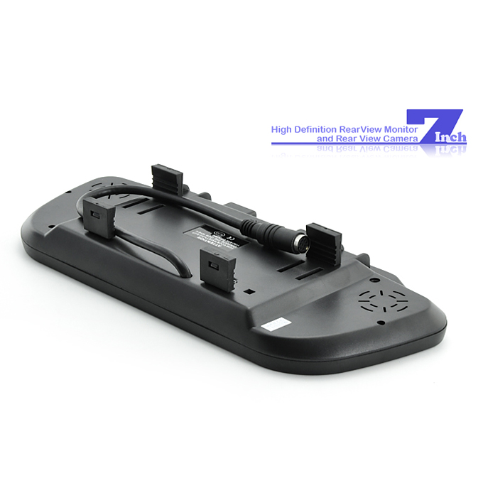 7" TFT LCD Car Rearview Monitor (NTSC/PAL) Wide Angle Rearview Camera